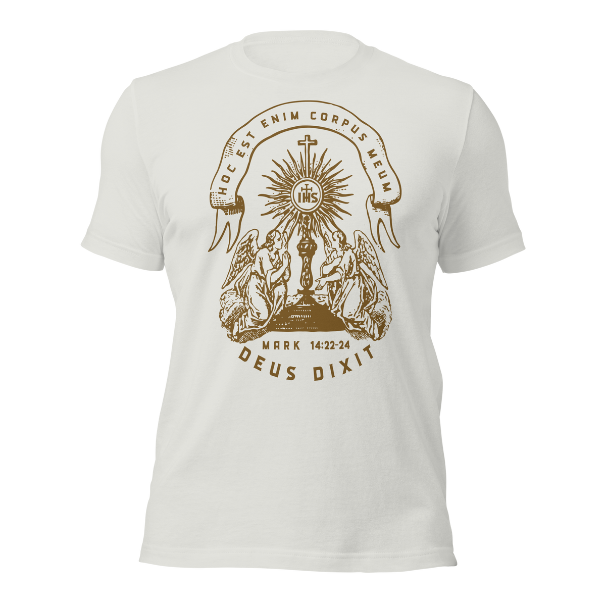 Deus Dixit Crewneck Tee | Sanctus Co.