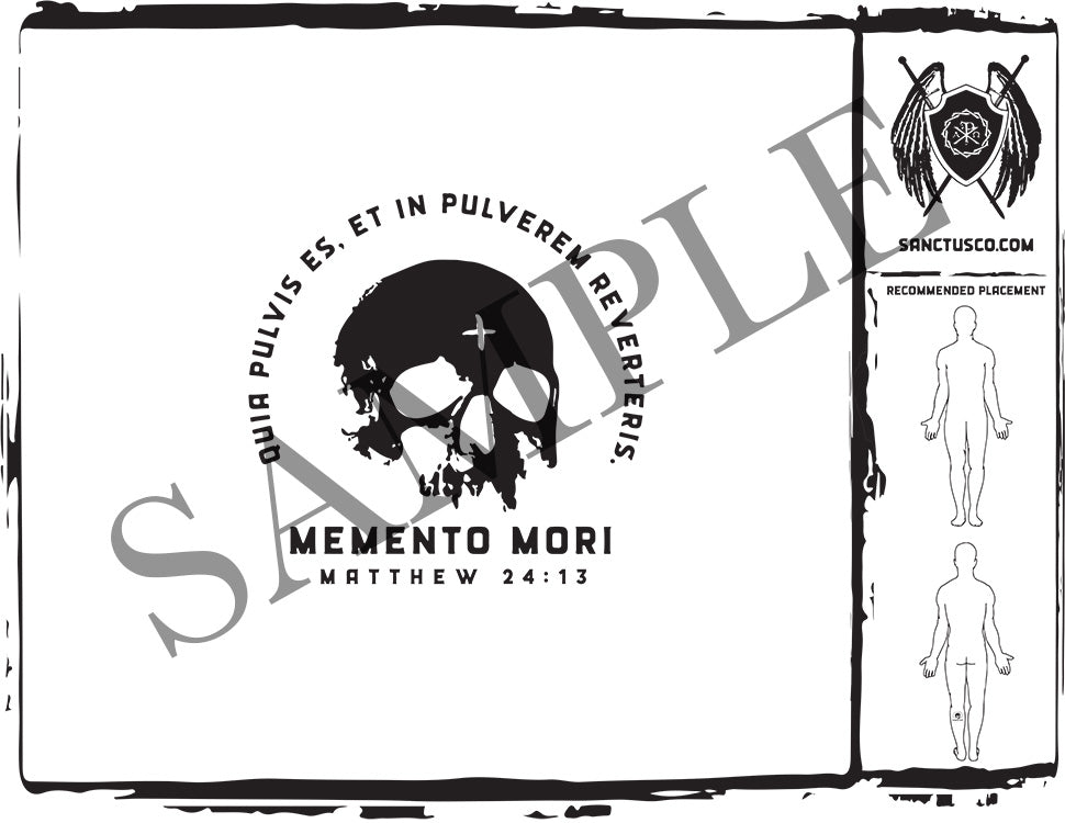 Memento Mori Tattoo Design | Sanctus Co.